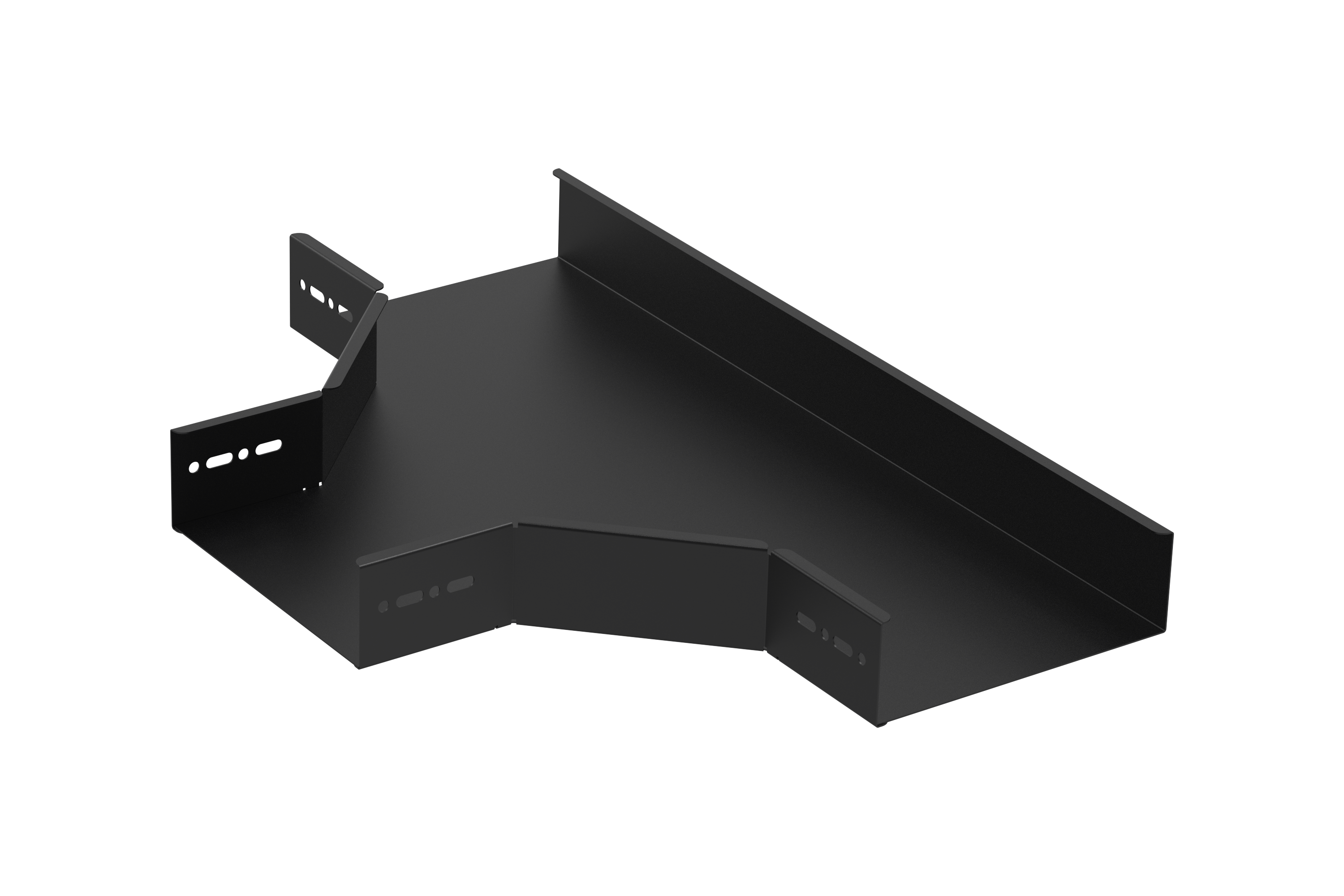 Fixed T-piece 60x200 black | Wibe group