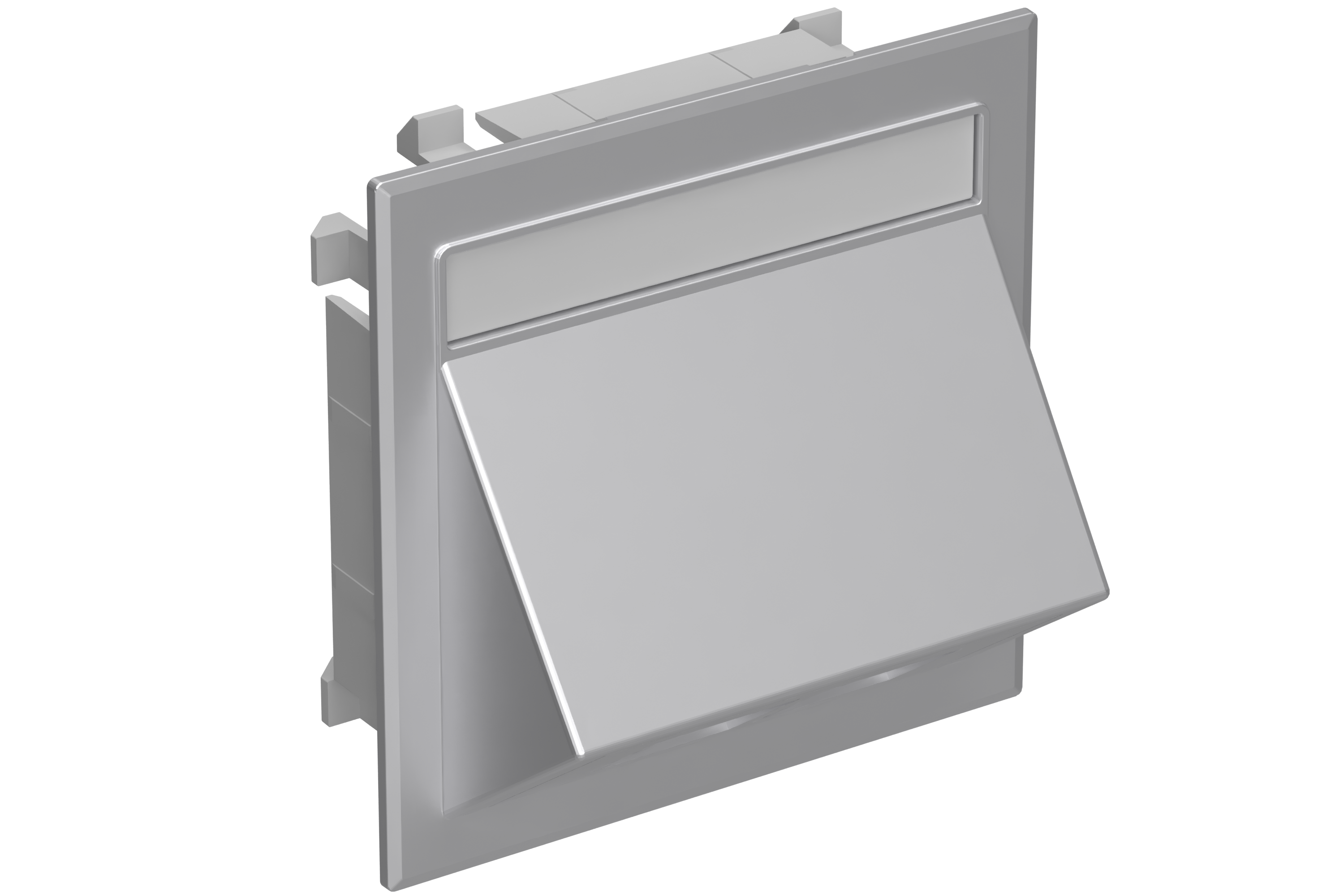 Data angled RJ45 Cat 6 Actassi silver | Wibe group