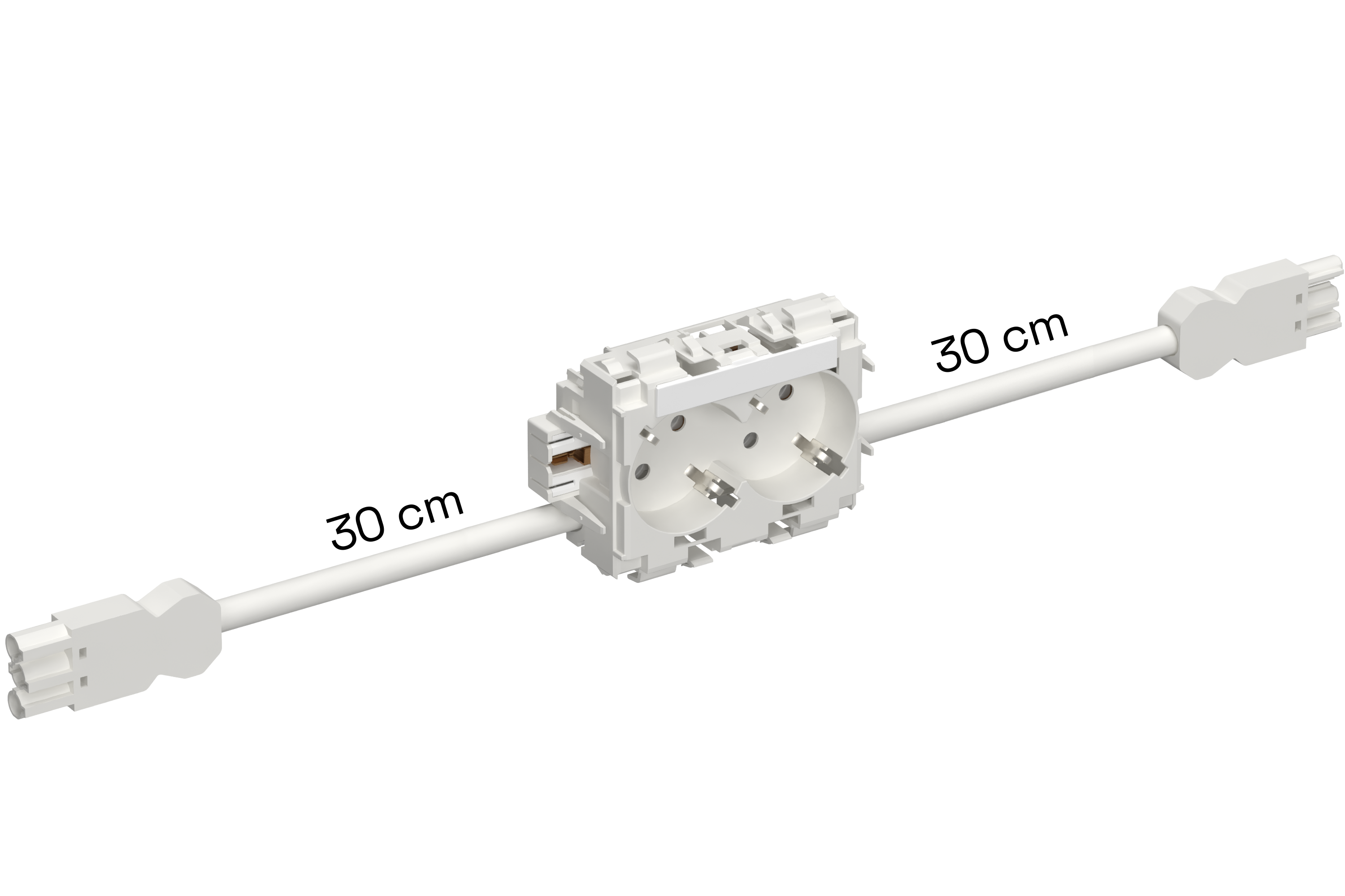 SO 2-way base wo cover w 2 Wieland conn | Wibe group