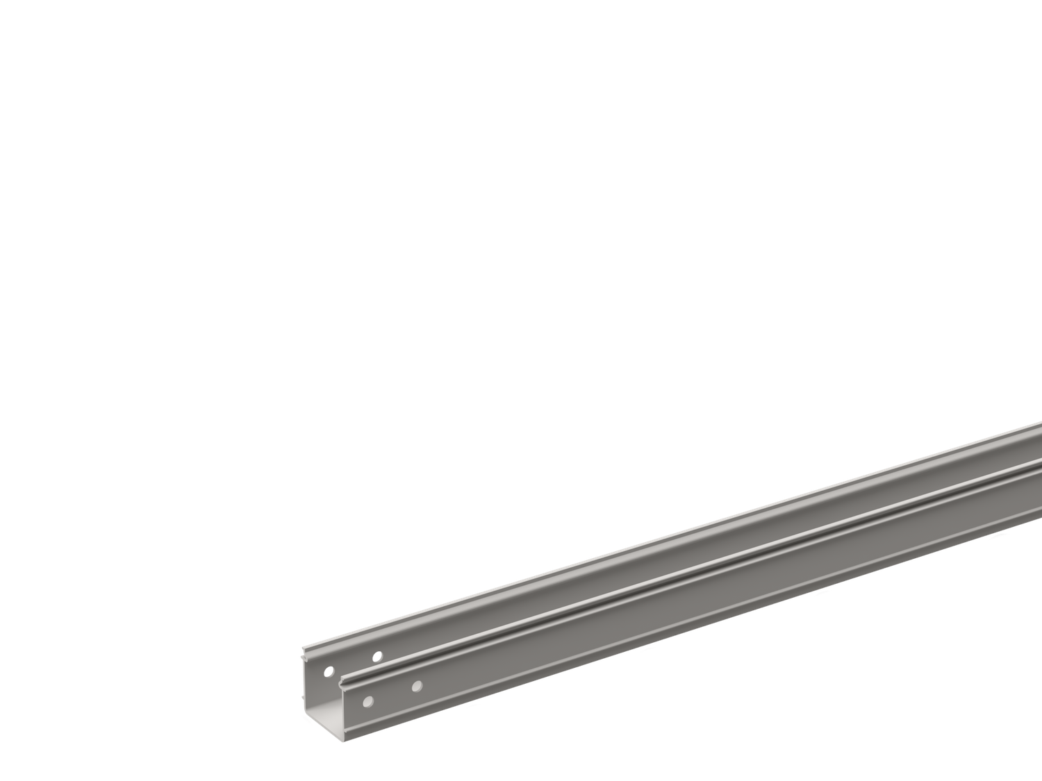 Cable tray slotted 50x50mm 3m MX | Wibe group