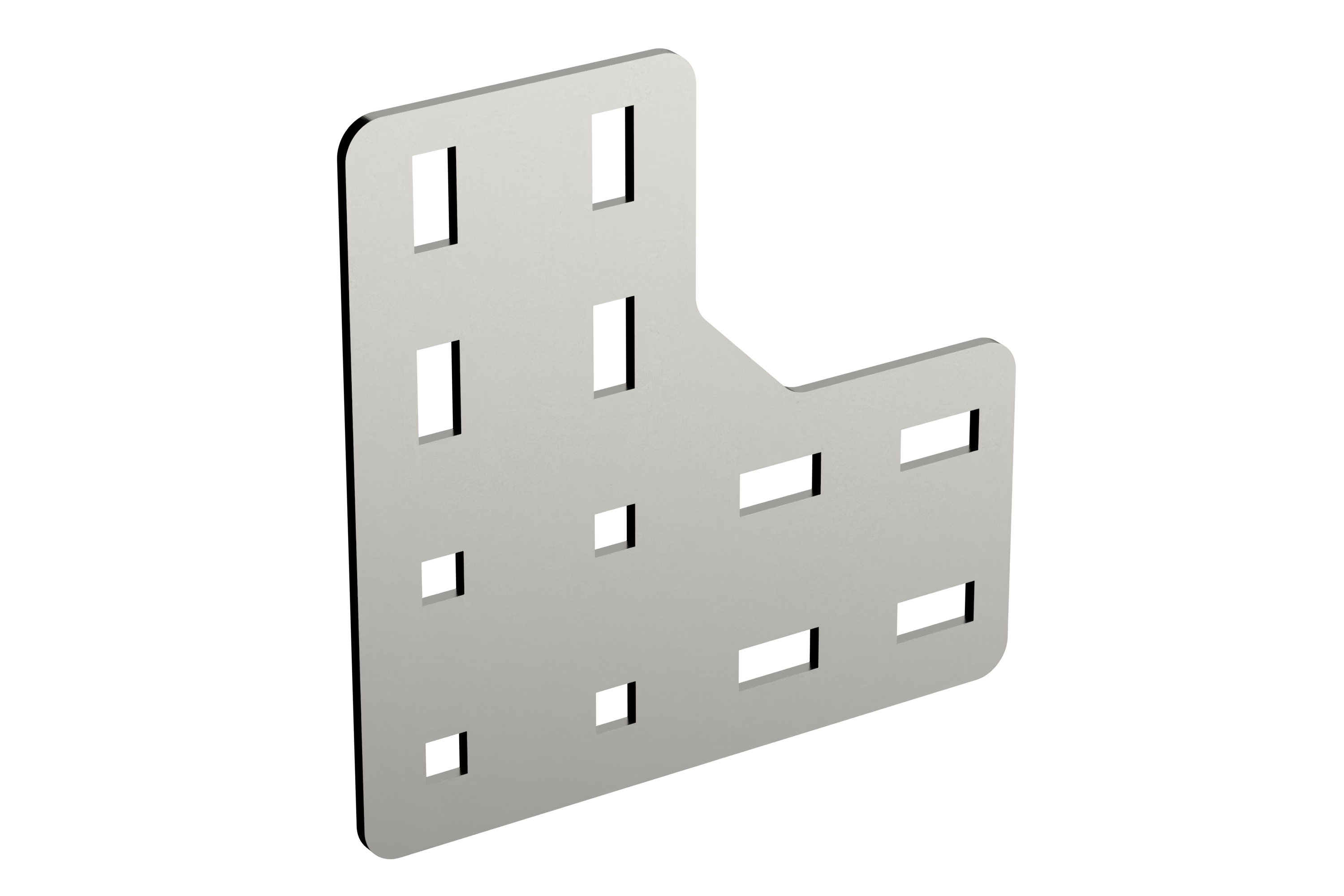 Gusset plate 100x100 SS316L | Wibe group