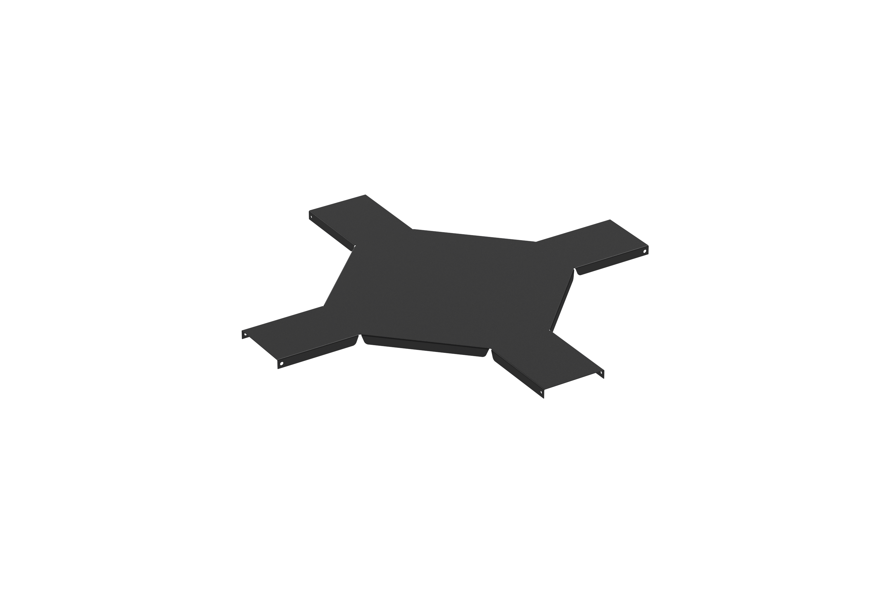 Fixed cover X-piece 70 black | Wibe group