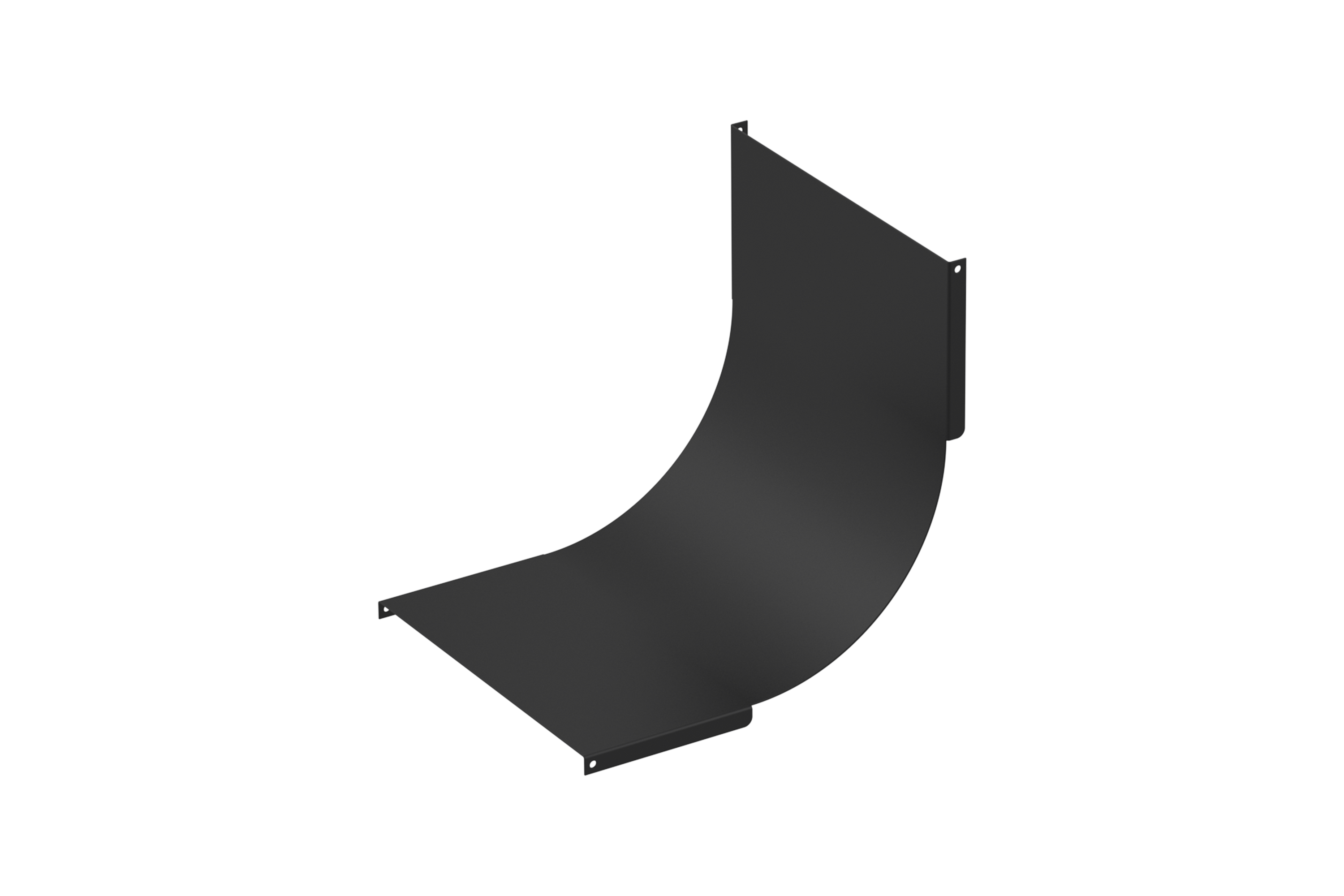 Fixed cover internal riser 200 black | Wibe group