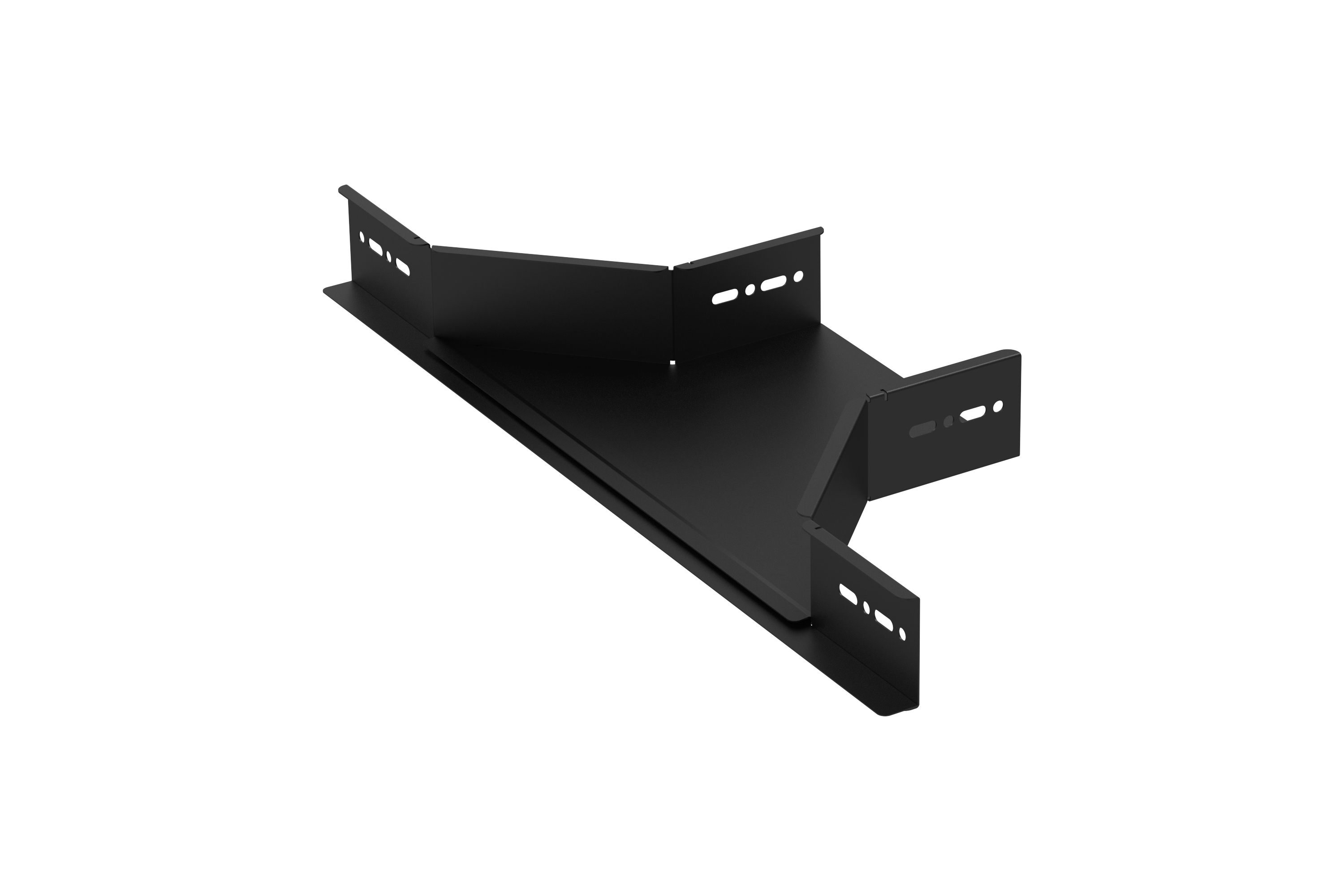 Fixed branching piece 60x200 black | Wibe group