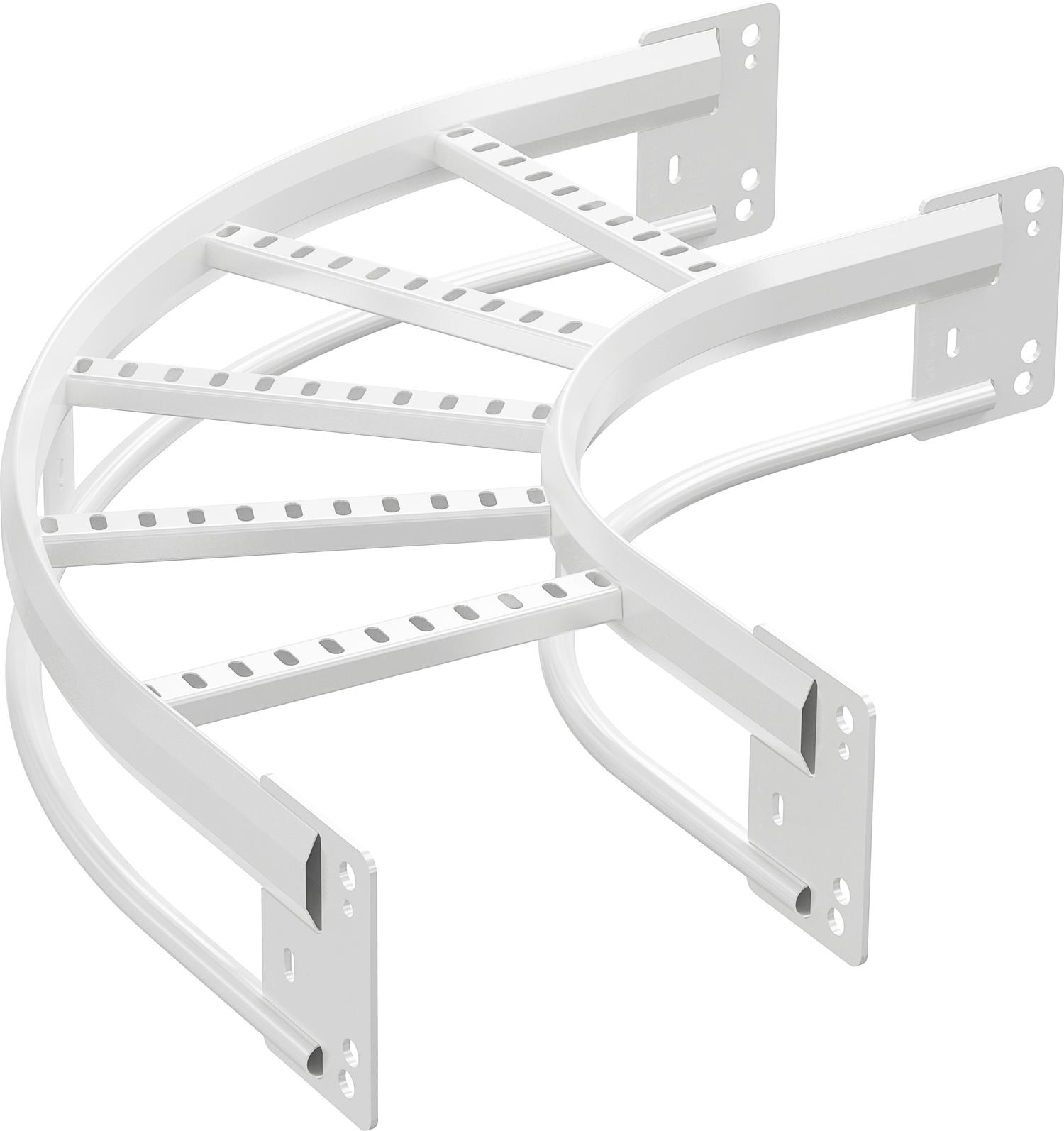 90 bend 55-400 HDG white | Wibe group