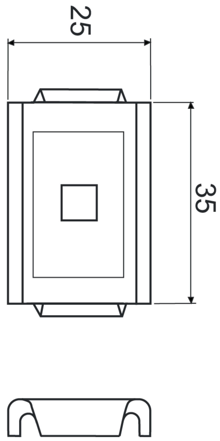 Fitting without bolt & nut B2 HDG | Wibe group