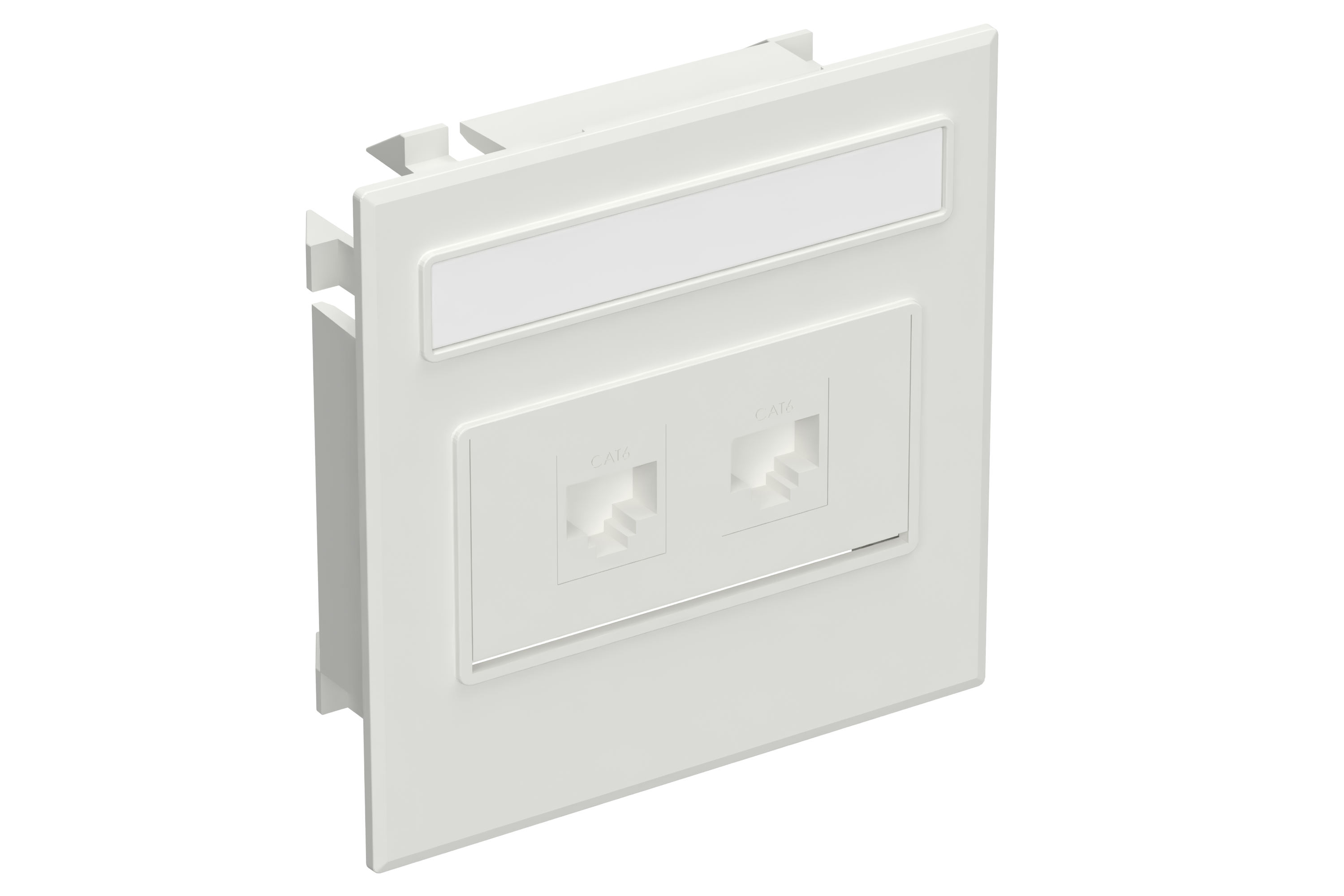 Data flat RJ45 Cat6 kit Keystone w R9003 | Wibe group