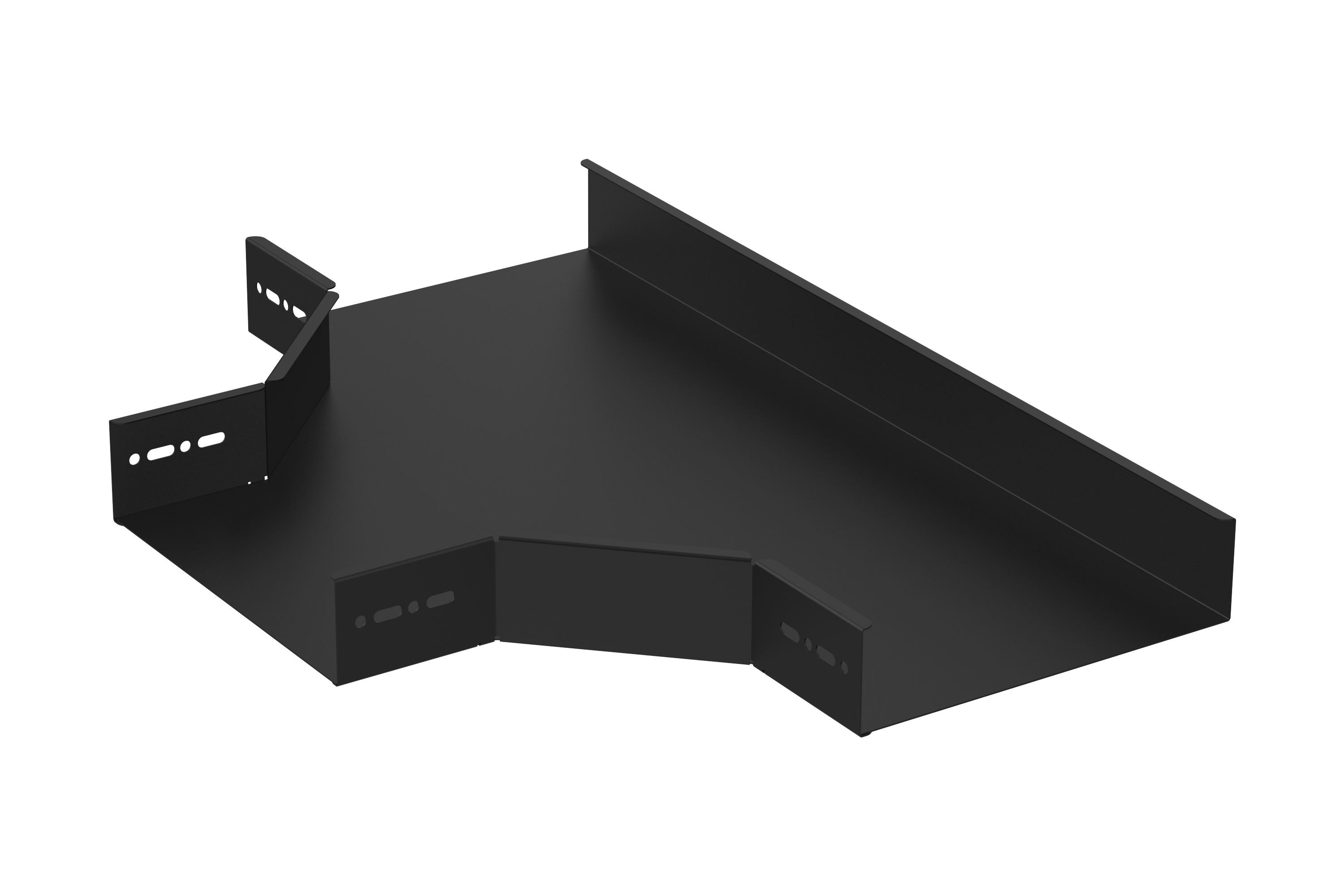 Fixed T-piece 60x250 black | Wibe group