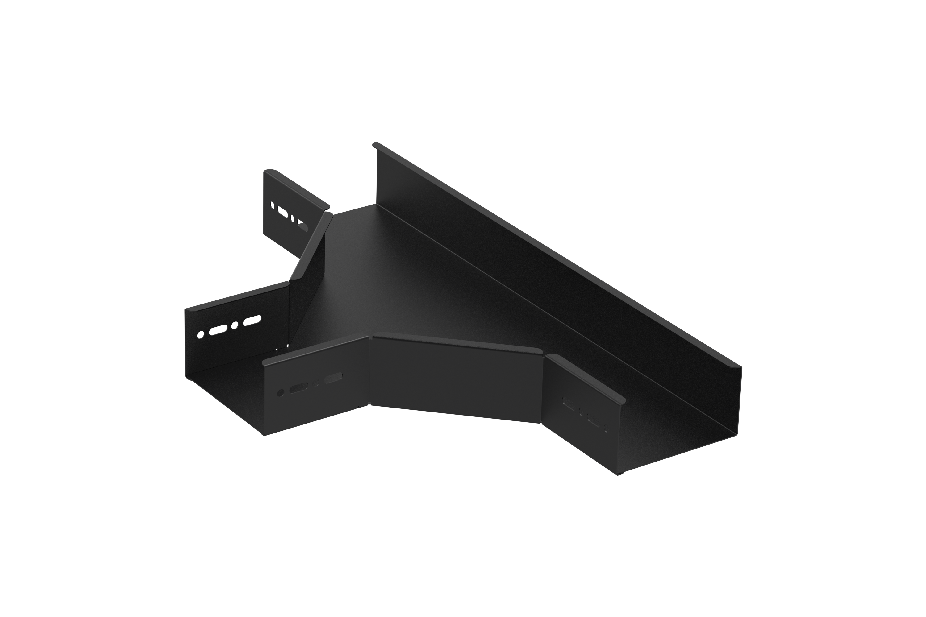 Fixed T-piece 60x120 black | Wibe group