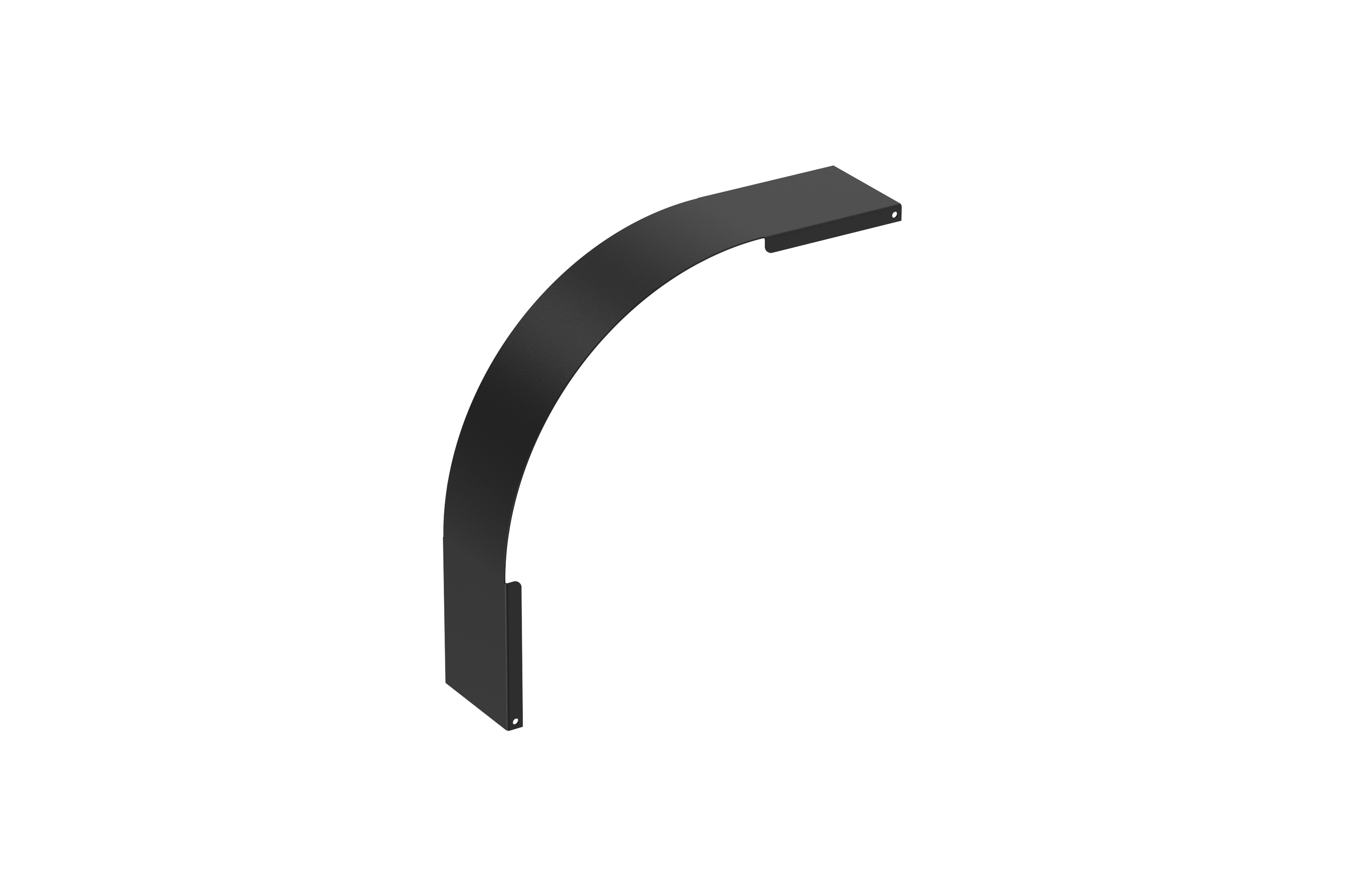 Fixed cover external riser 60x70 black | Wibe group