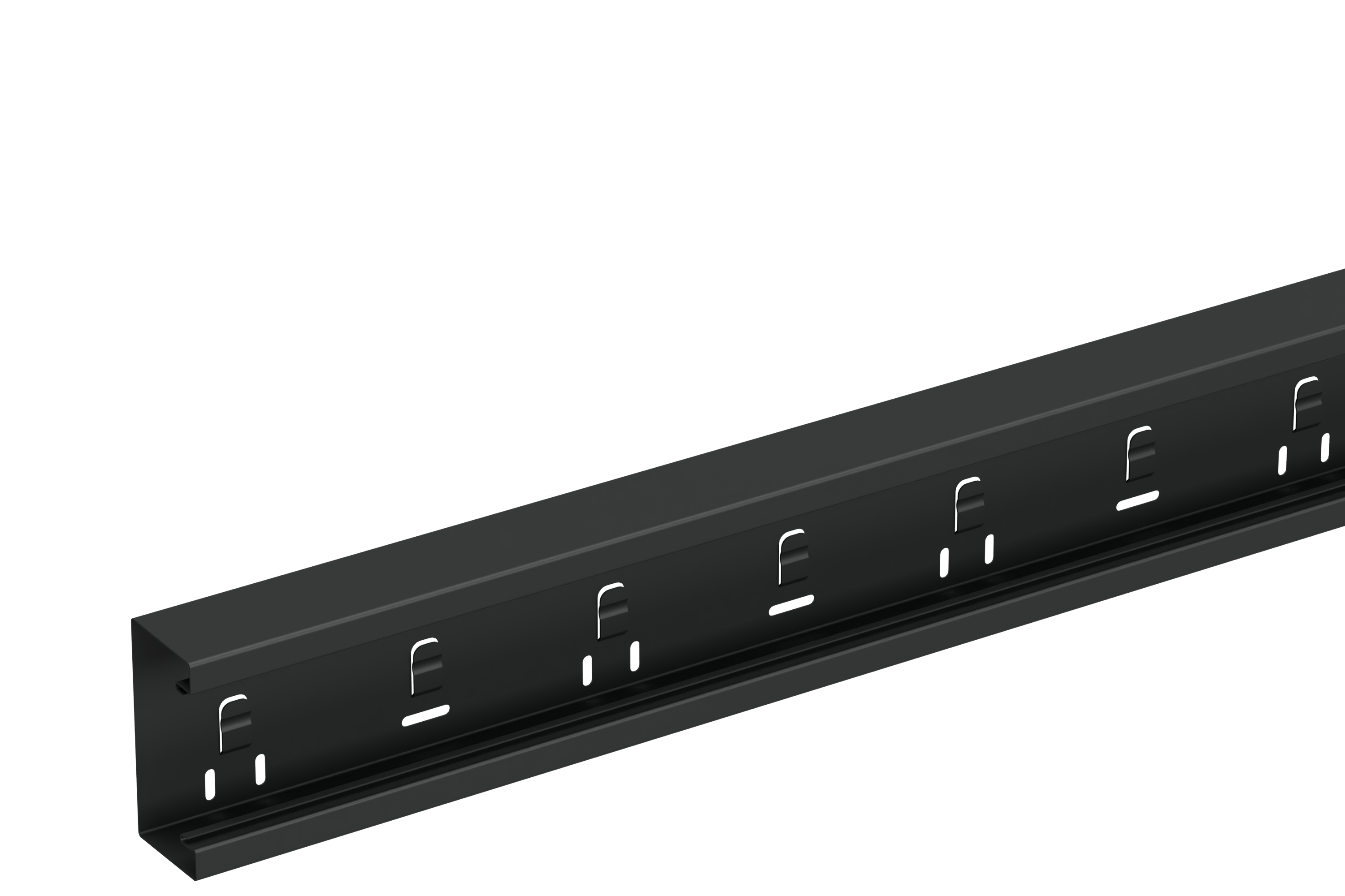 TRUNKING BASE 2.5m 110/52 R9017/30 | Wibe group