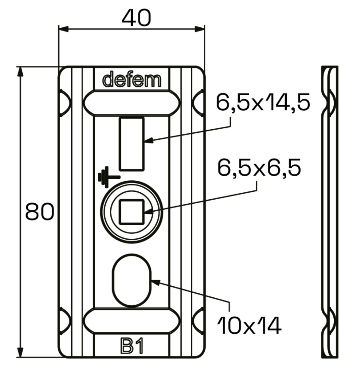 Fitting B1 SS316L | Wibe group