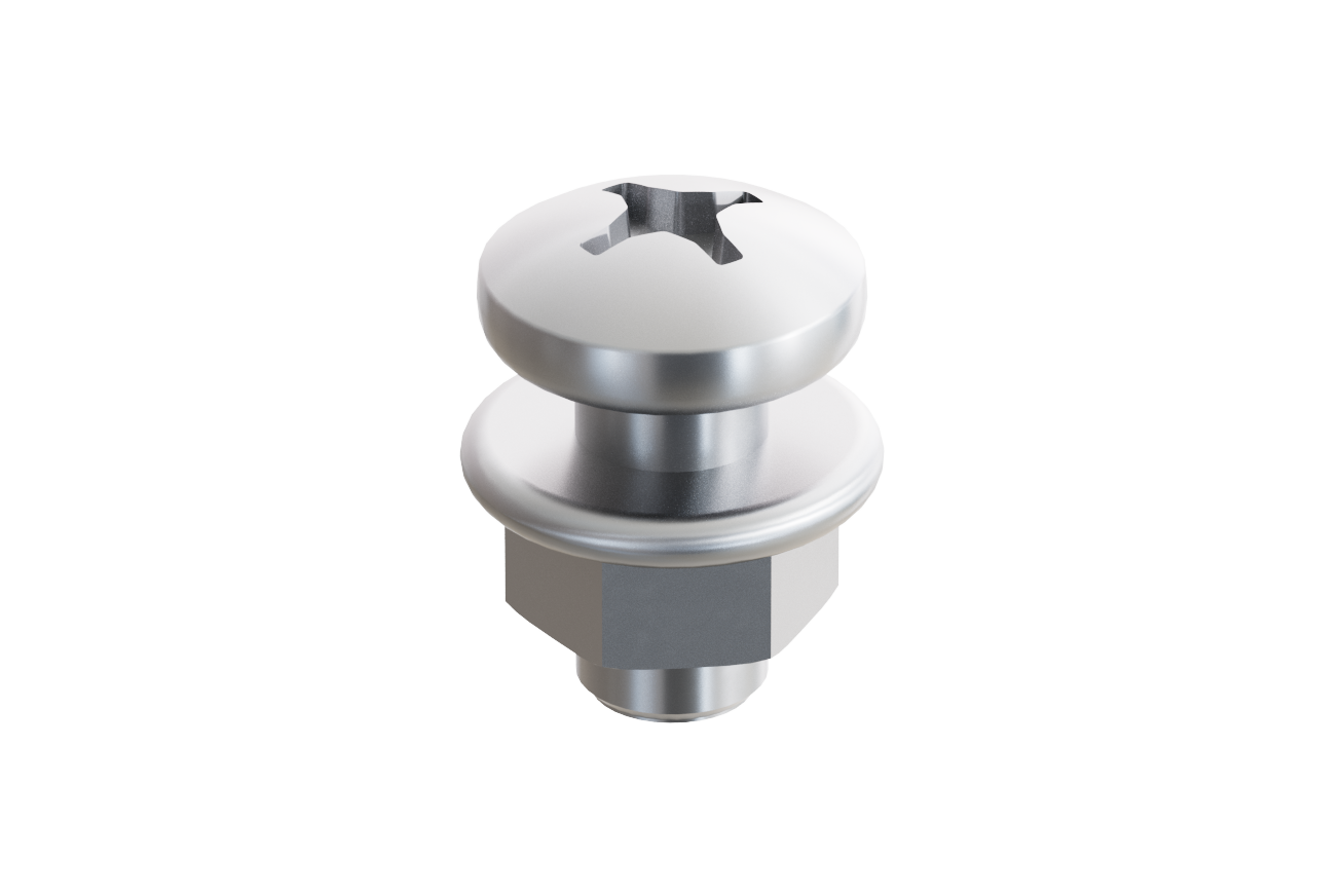 Bolt set Philips pan head M10x20 A4 SS | Wibe group