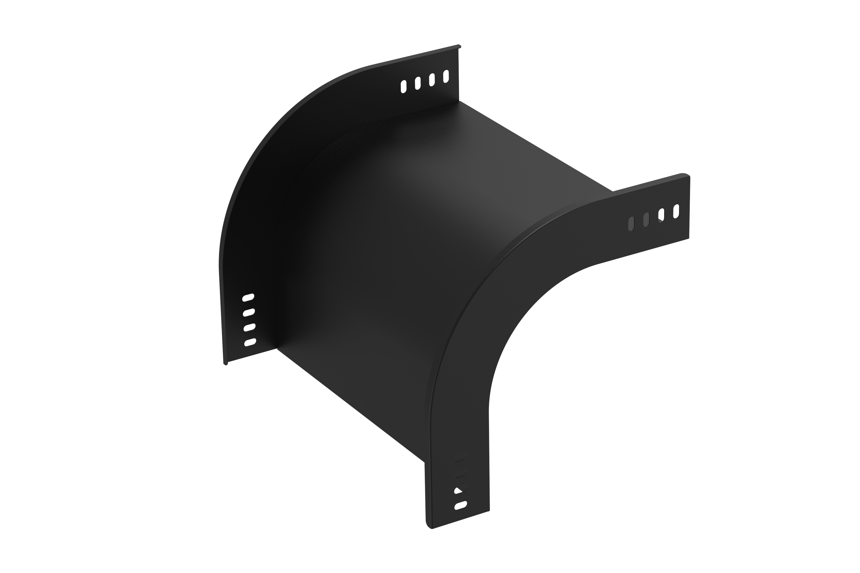 Fixed external riser 60x500 black | Wibe group