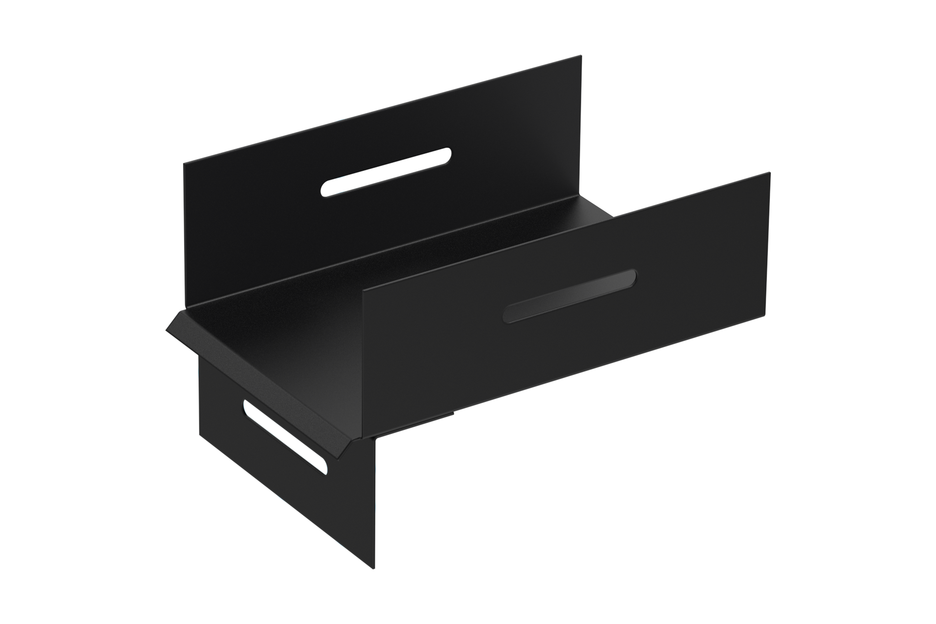 Fixed channel attachment 60x120 black | Wibe group