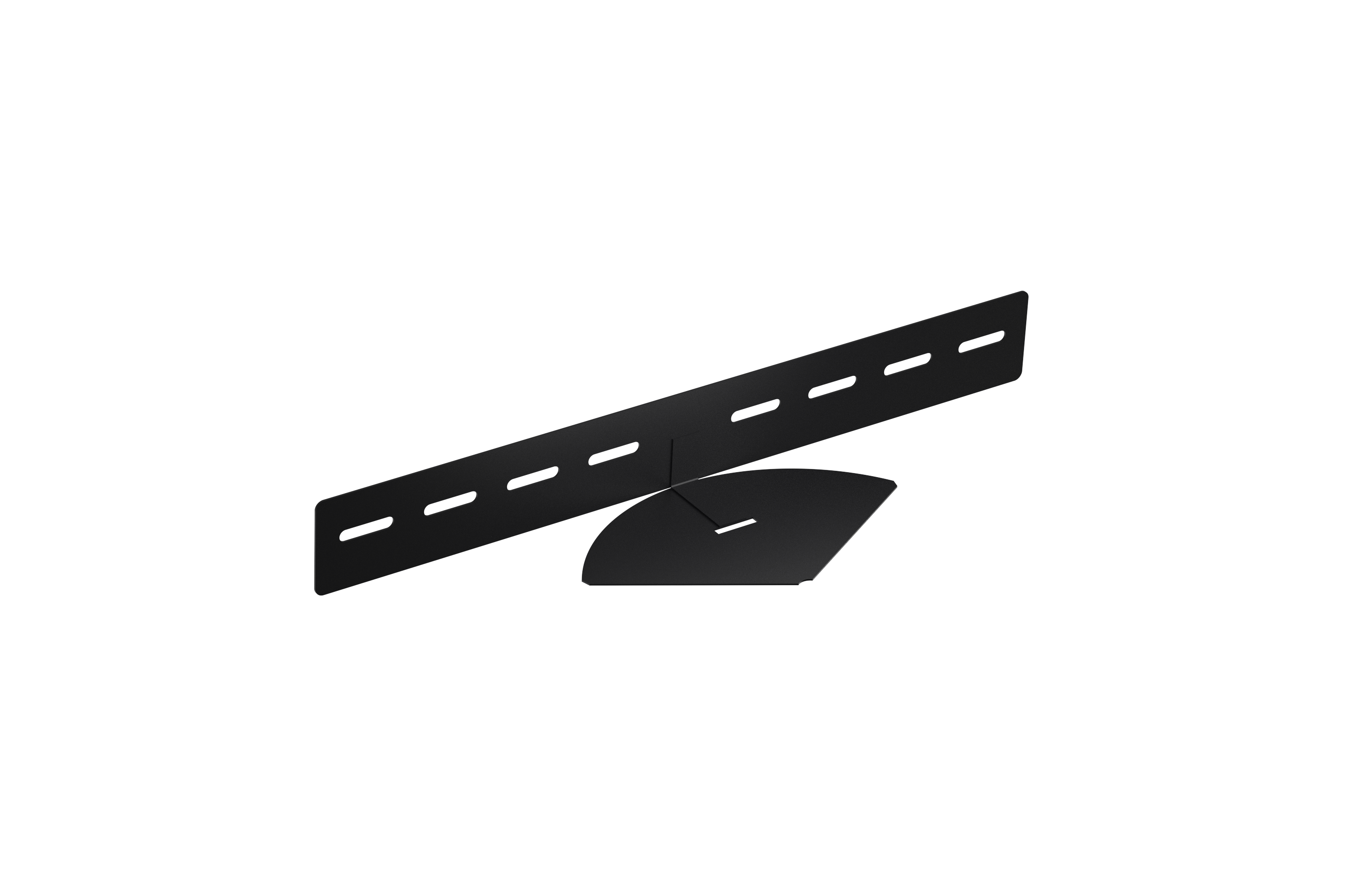 Fixed adjustable bend 60x120 black | Wibe group